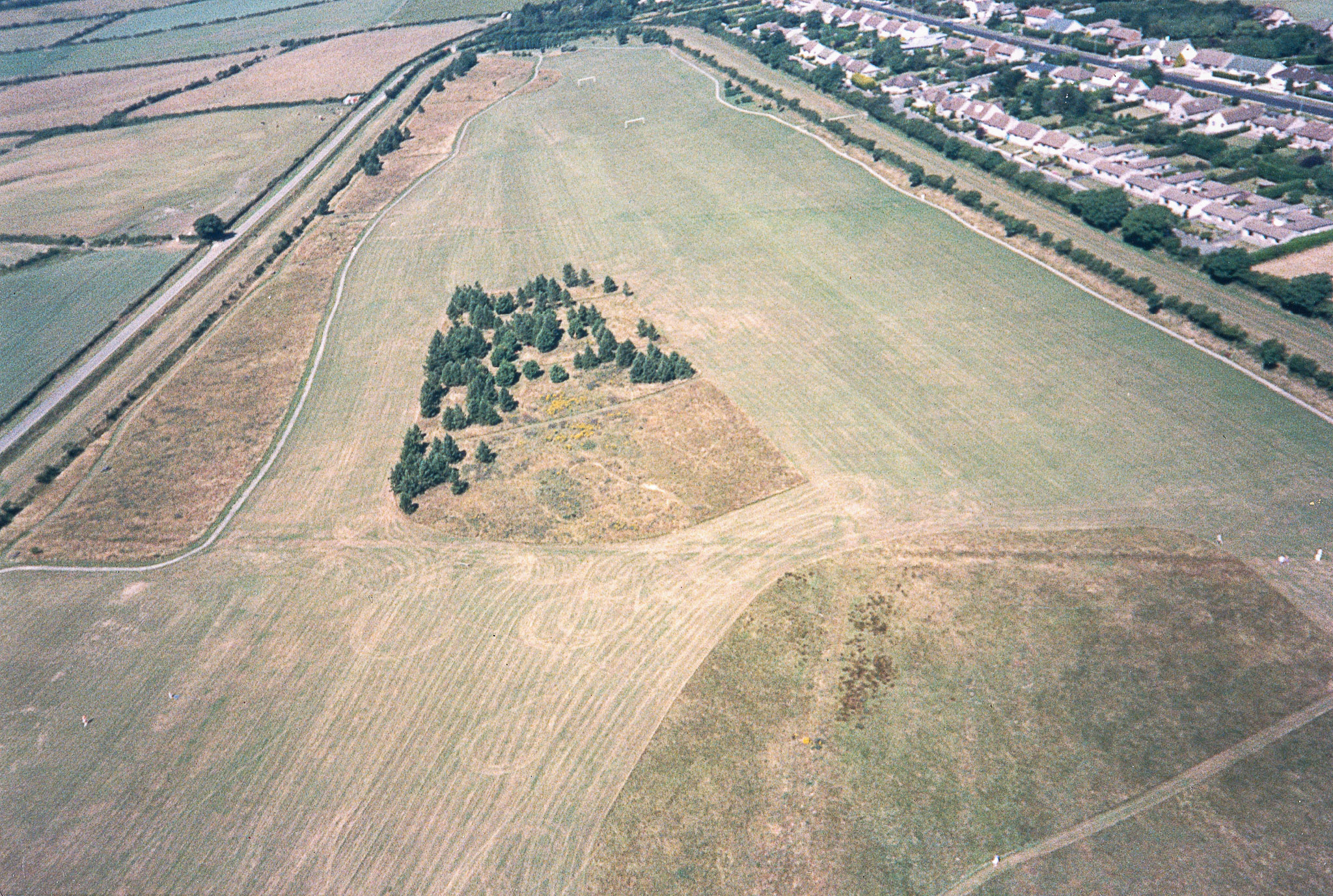 Historical and Recent Aerial photos - Haverfordwest Racecourse